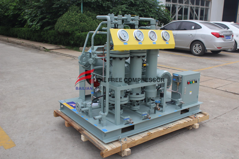Oil Free High Pressure Nitrogen Booster Compressor for Cylinder Filling ...