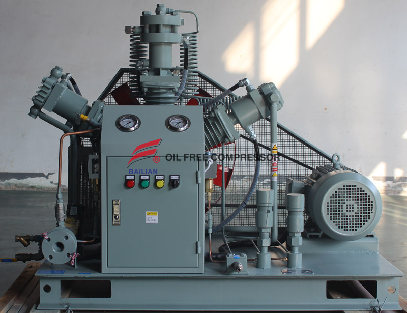 Oil Free High Pressure Nitrogen Booster Compressor for Cylinder Filling from China manufacturer ...