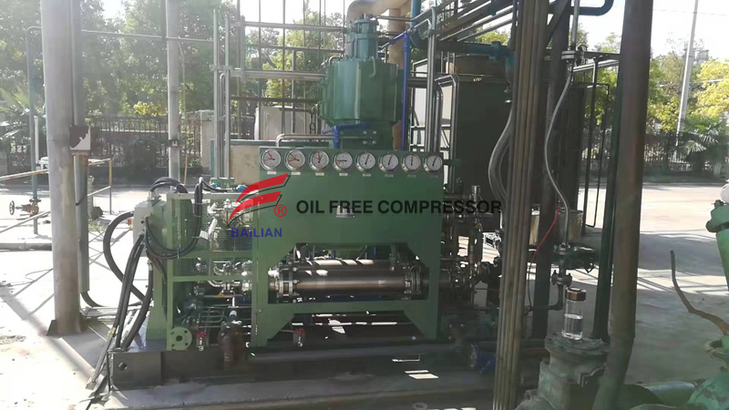 two stage electrochemical hydrogen bottling compressor from China ...