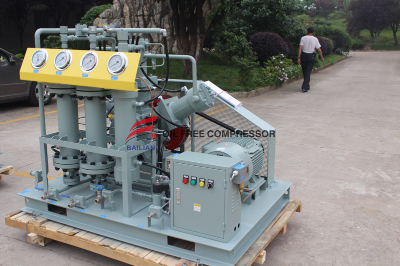 Oil Free High Pressure Nitrogen Booster Compressor for Cylinder Filling from China manufacturer ...