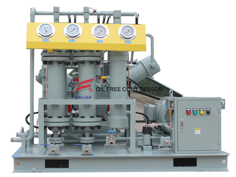 Oil Free High Pressure Nitrogen Booster Compressor for Cylinder Filling from China manufacturer ...
