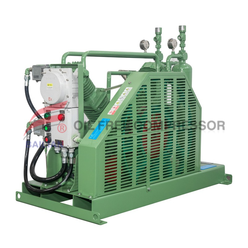 20nm3 40bar Oil Free Hydrogen Compressor from China manufacturer ...